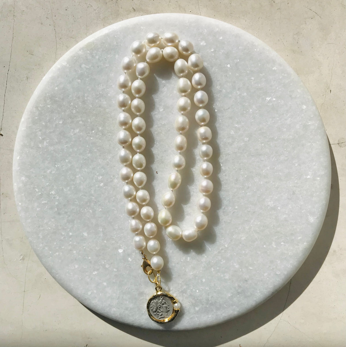 Classic Pearl Necklace – Bittersweet Designs NM